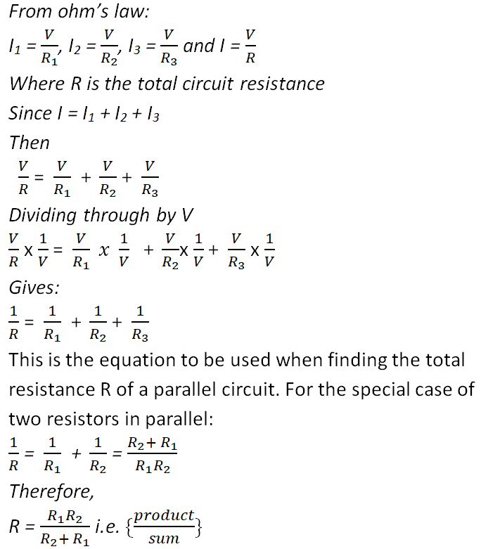 Series and Parallel Circuits