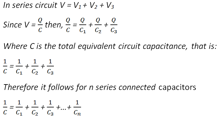 Capacitors, Capacitance and Charge