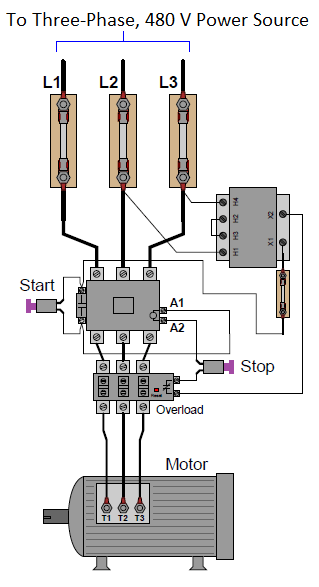 3 Phase Motor Circuit